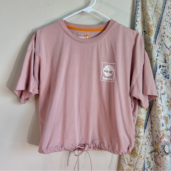 Timberland | Tops | Timberland Cropped Tied Tshirt | Poshmark